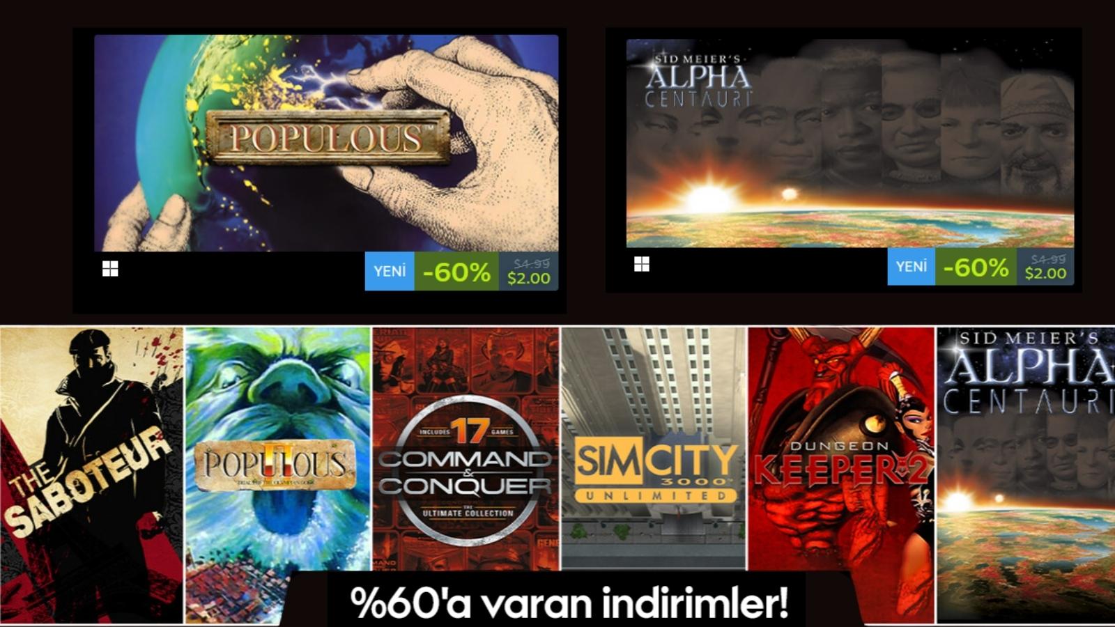 EA Bazı Oyunlarını Steam'de Satışa Sundu! Üstelik İndirimli