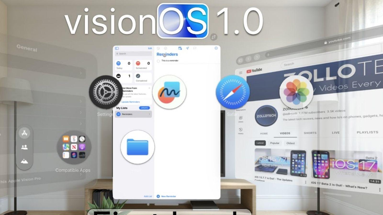 VisionOS 1.1 Güncellemesi Apple Vision Pro’ya Can Suyu Oldu